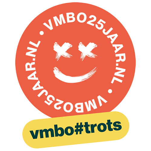 Vmbo-scholen hebben raamsticker 25 jaar vmbo ontvangen - Vmbo bestaat ...